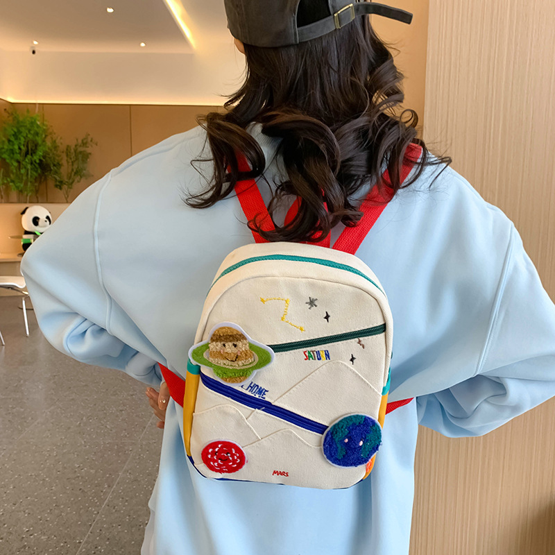 Balo hoạt hình Cartoon Planet cho trẻ em in logo