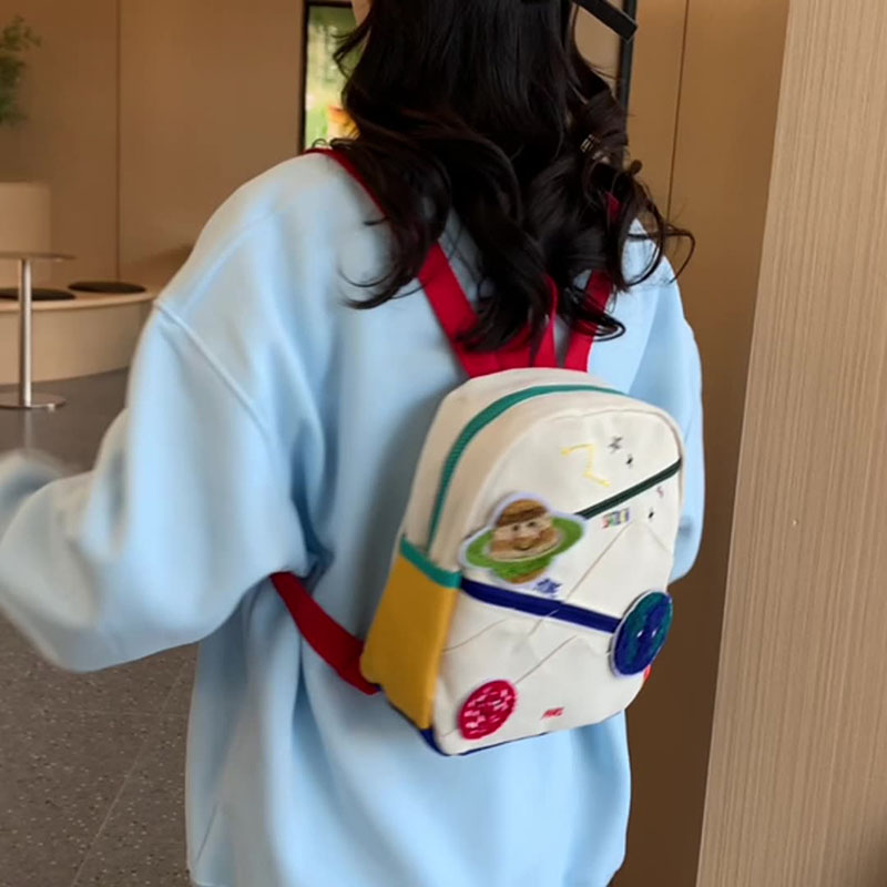 Balo hoạt hình Cartoon Planet cho trẻ em in logo